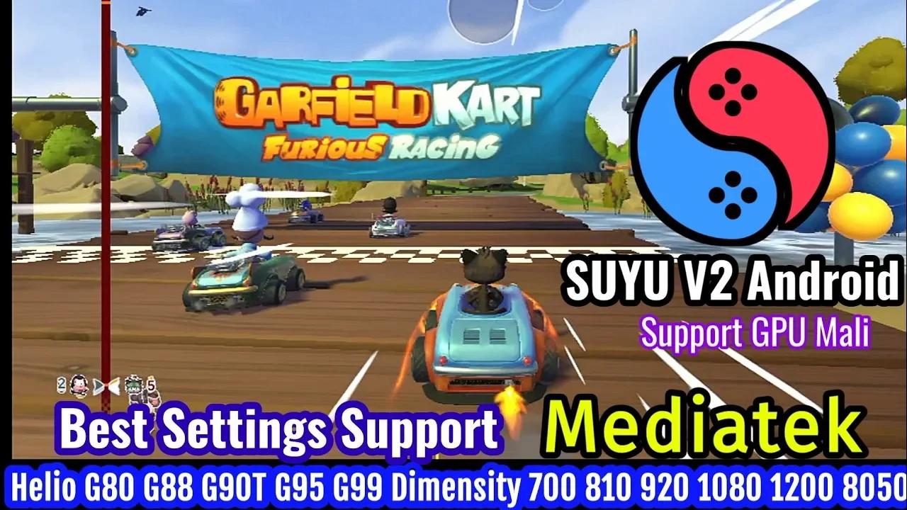 Garfield Kart Furious Racing - Suyu Android Gameplay - Mediatek Fix ...