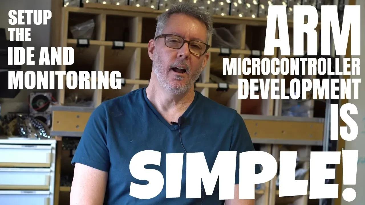 ARM Microcontroller Tutorial - Installing the IDE and Monitoring Software