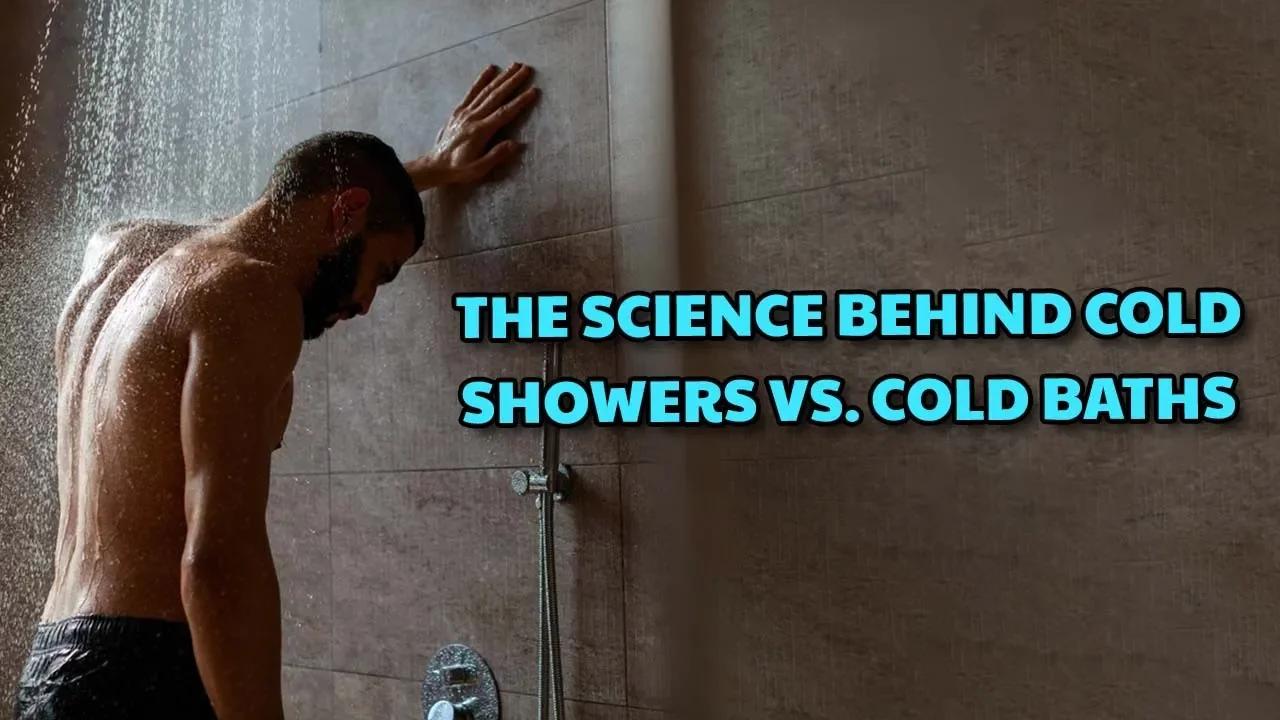 The Science Behind Cold Showers vs. Cold Baths @TheQUTube #shorts