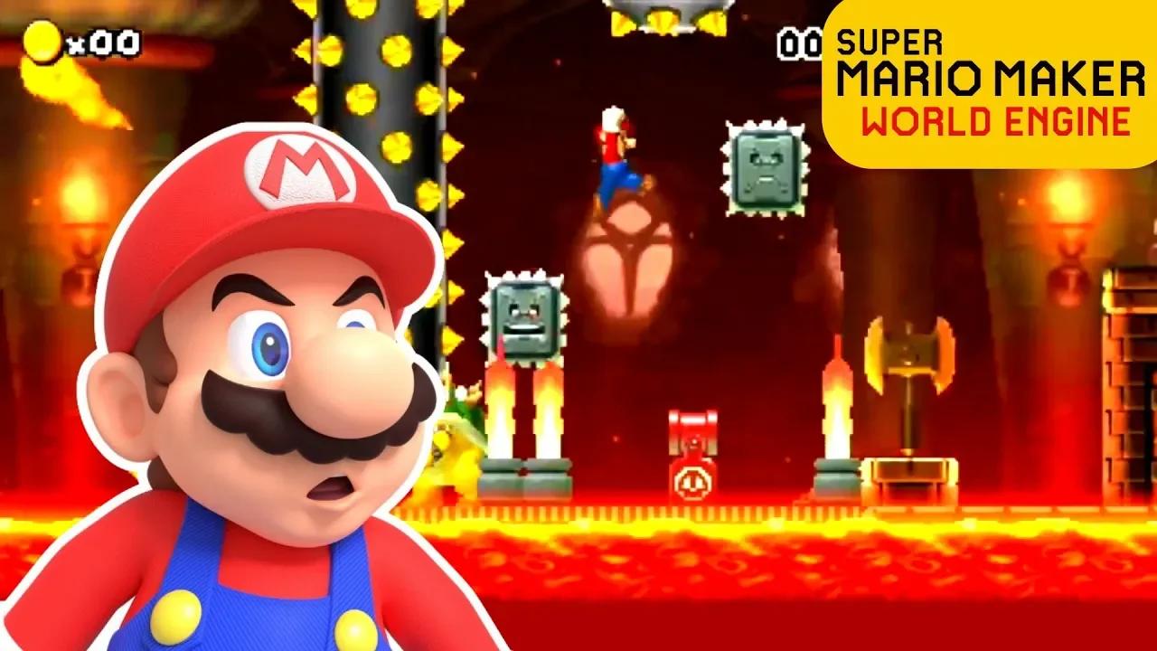 Super Mario Maker World Engine 3.2.3 - Playing Some of the STRANGEST ...