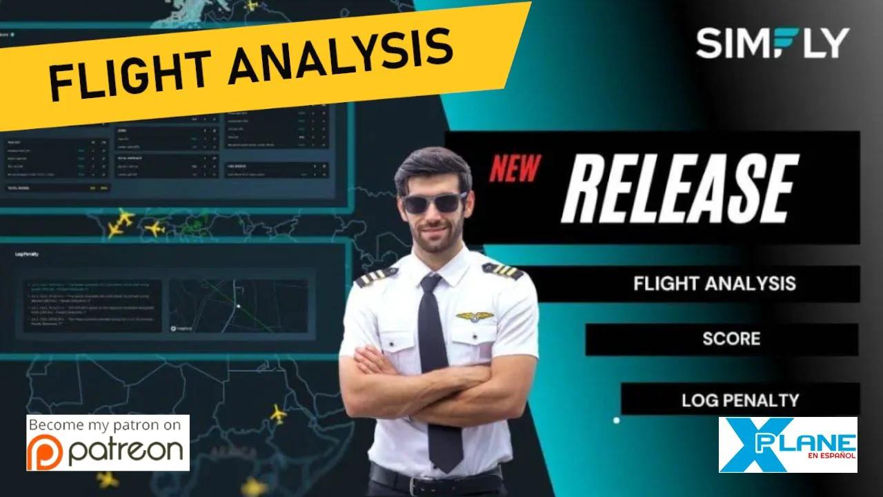 X-Plane Español | Simfly.io | Flight Analysis