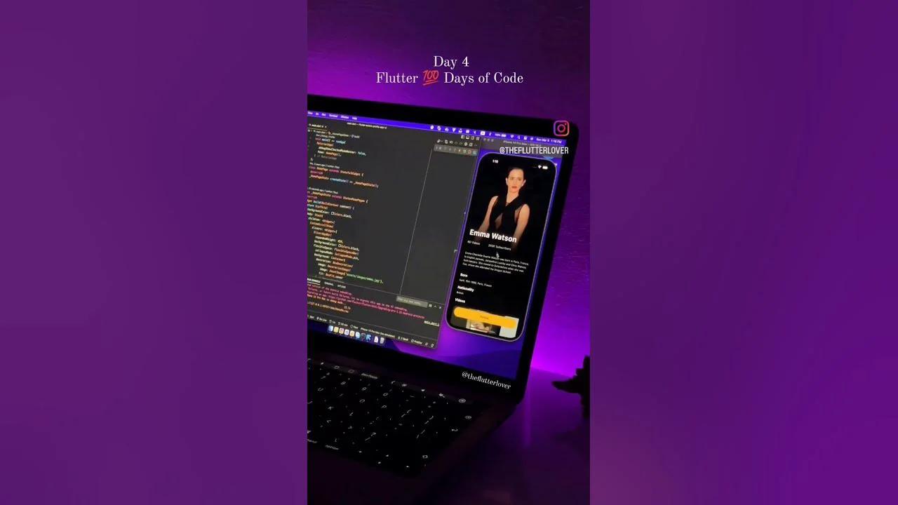 Flutter 100 Days of Code - Day 4 #shorts