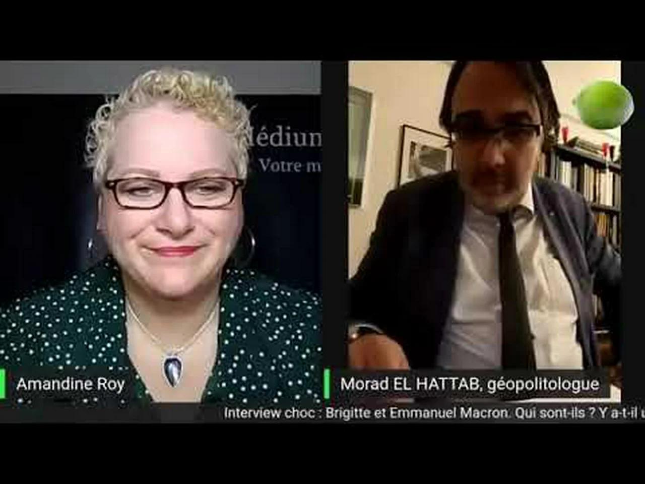 « Jean-Michel & Brigitte Trogneux à Alger », par Morad El Hattab.