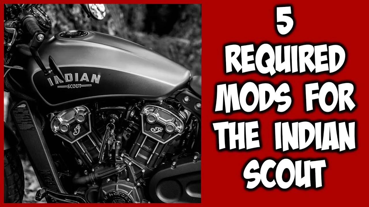 5 Required Mods for the Indian Scout Bobber