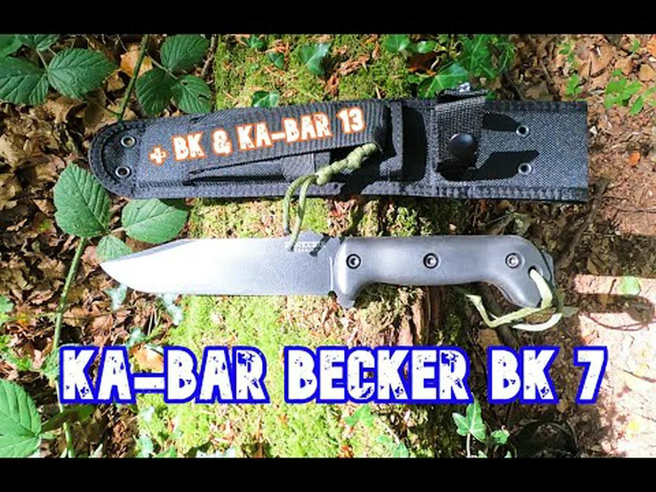 KA-BAR becker bk 7 / fun and review