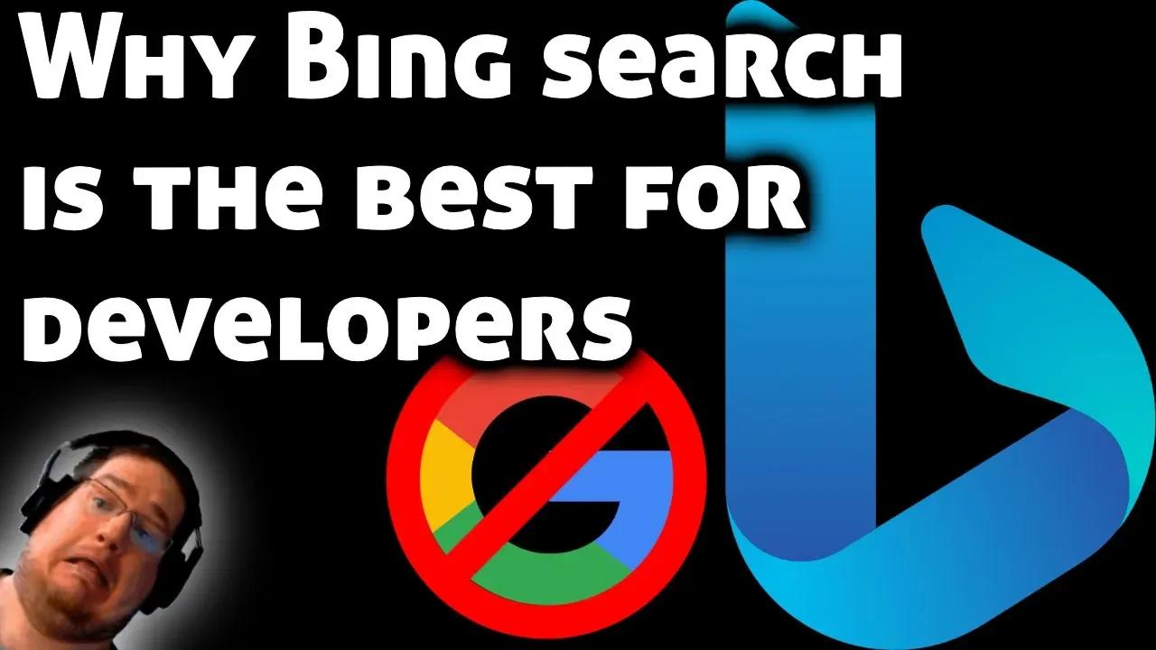 Why Bing search is the best for developers!!!!