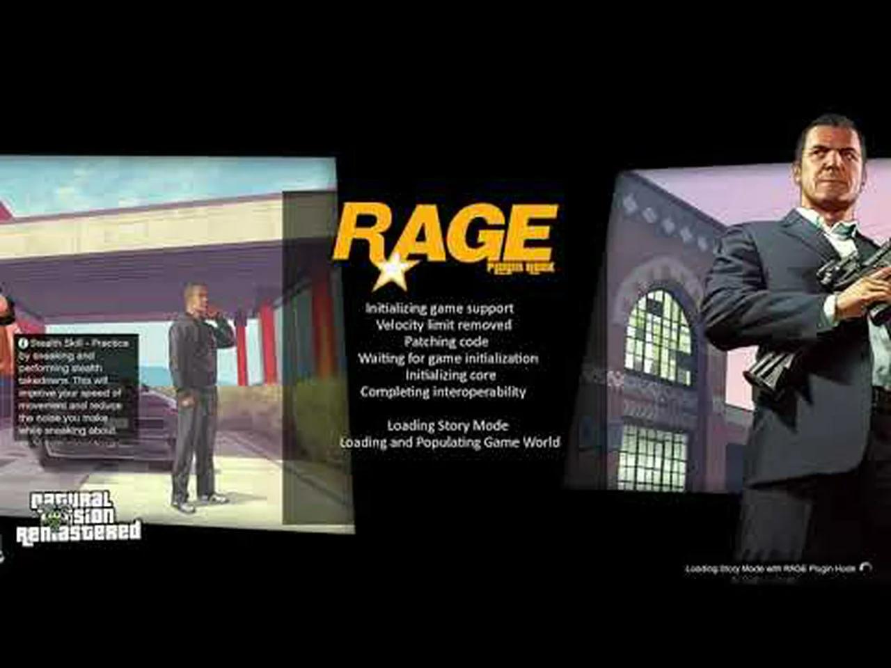 GTA V: Start Rage Plugin Hook with new launcher
