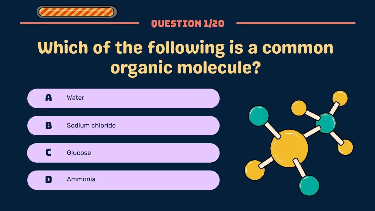 20 Organic Chemistry Quiz Questions to Test Your Knowledge!