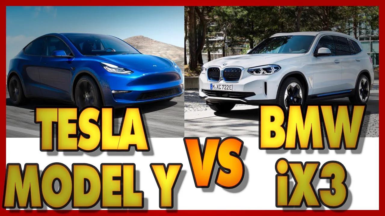 Tesla model Y vs BMW iX3 🇺🇸 vs 🇩🇪
