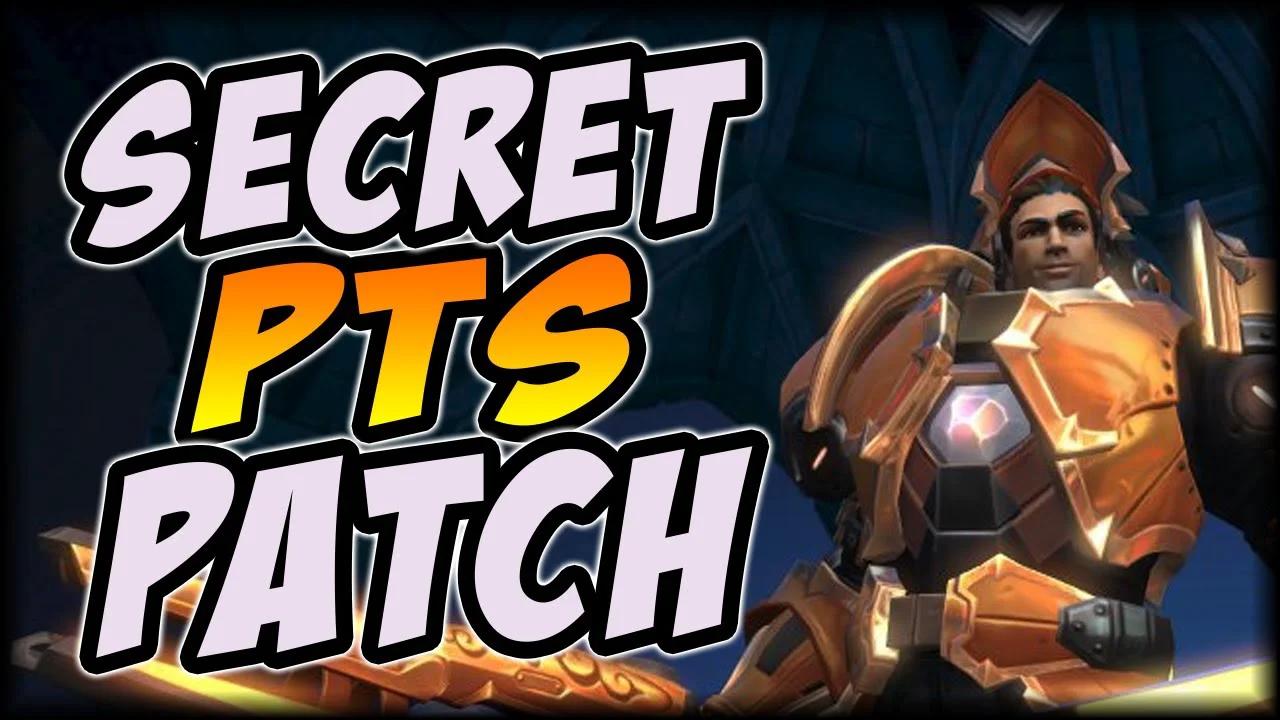 Secret PTS Patch with Gold skins, Ballance Changes and loading screens ...