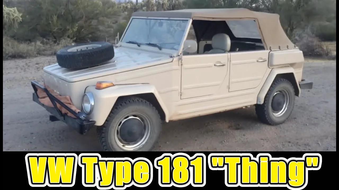 Volkswagen Type 181 "Thing" - InRangeTV Classic