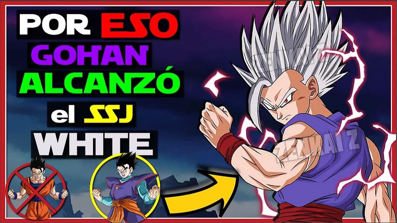 EXPLICACIÓN: ¿Porqué GOHAN PUDO TRANSFORMARSE en SSJ WHITE? DRAGON BALL ...