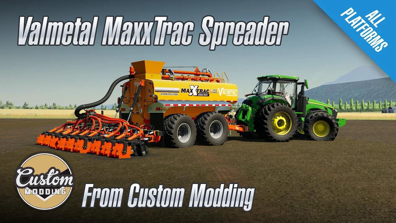 Mod Preview - Custom Modding's Valmetal Maxx-Trac Slurry Spreaders