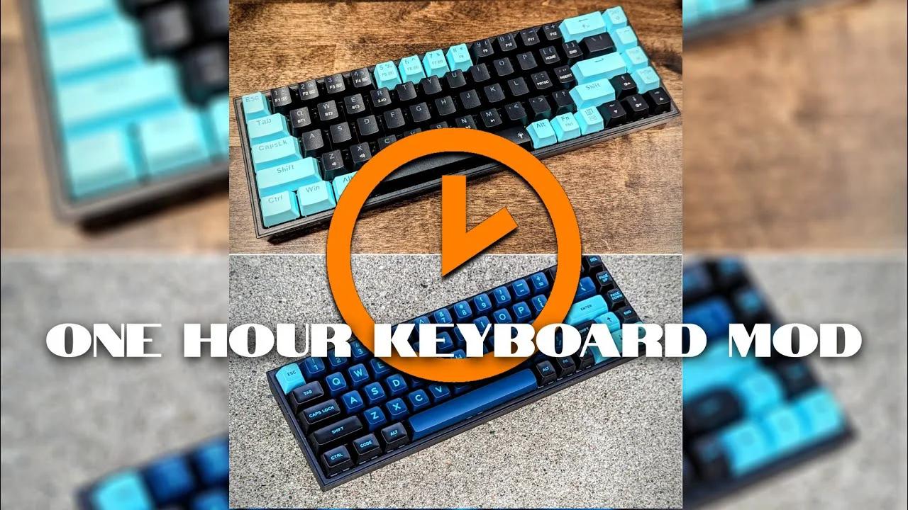 One Hour Keyboard Mod - Upgrading a Redragon K631 in under an hour with ...