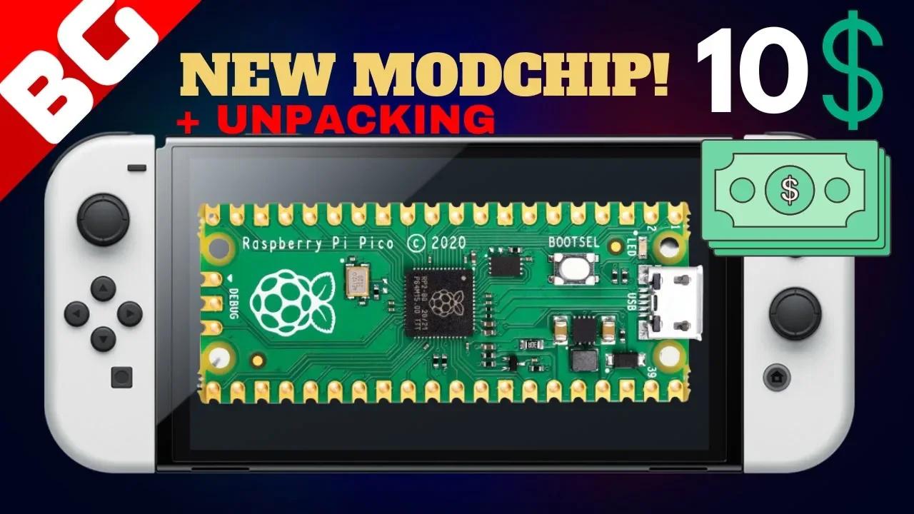 New modchip for the switch for 10$! [2022] RaspBerry2040