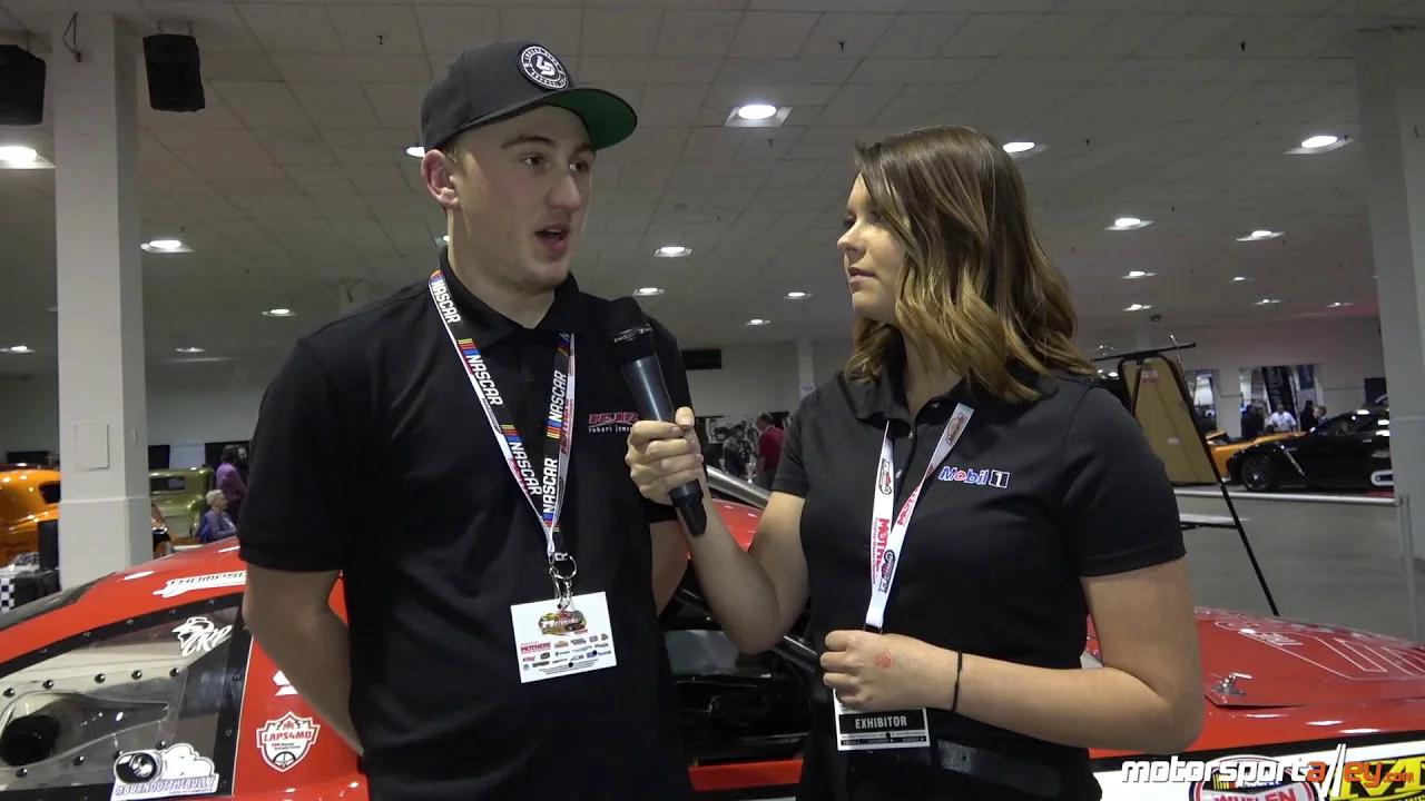 Interview with Late Model driver, Conner James at the 2018 Motorama ...