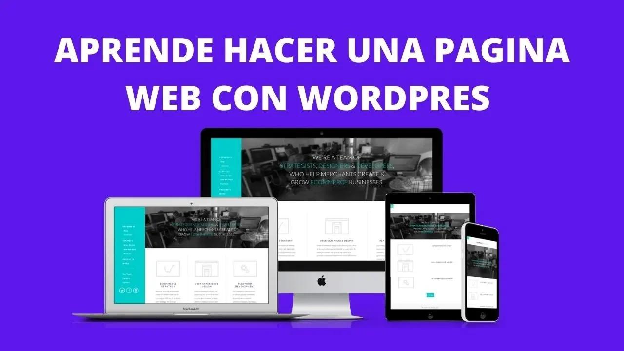 COMO crear PAGINAS WEB con WORDPRESS para tu NEGOCIO SIN SABER PROGRAMAR