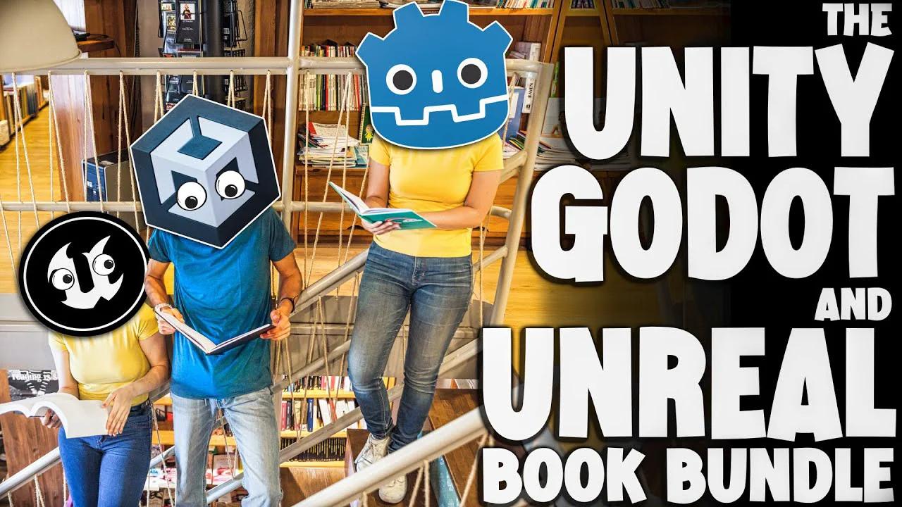 Oddly Named Unreal Engine, Unity and Godot Game Programming Book Bundle