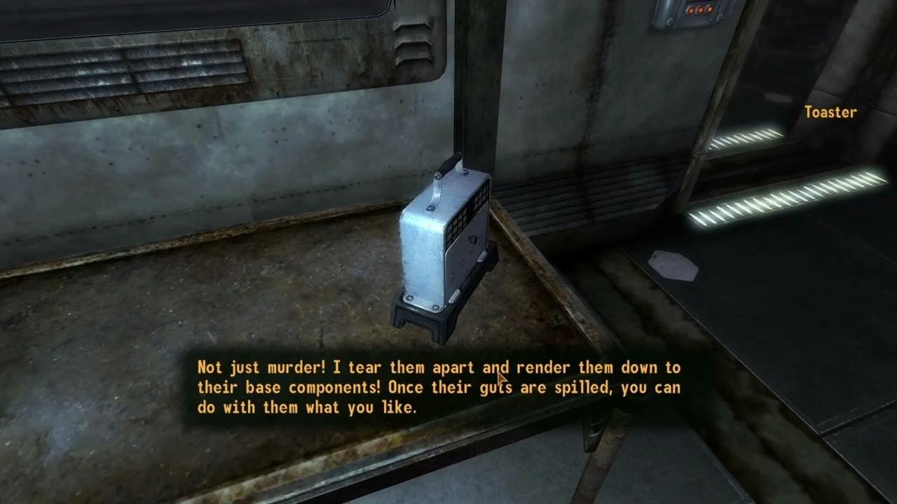 Another Innocent Little Toaster... | Fallout New Vegas Clips