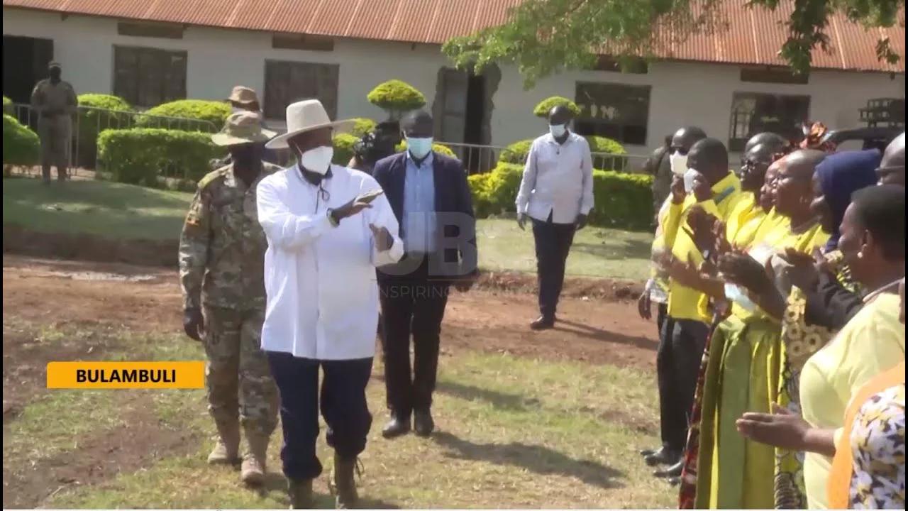 President Museveni in Bugisu region - Reveals civil cases await PDM ...