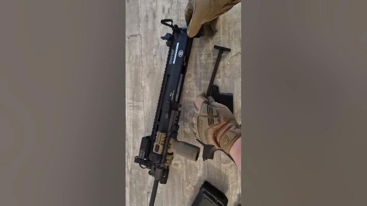 basic field strip of the FN SCAR 16 (FN SCAR-L / FN MK16)