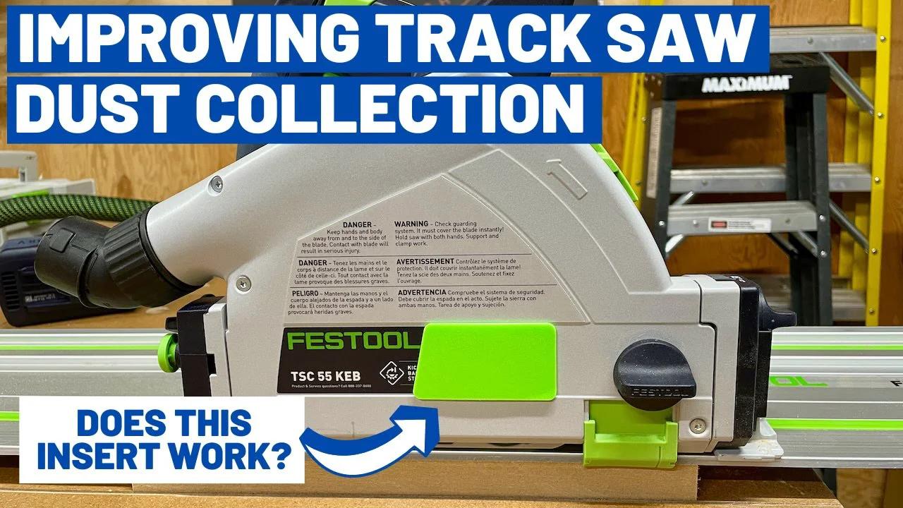 Does it work? Trying an Arbor Cover on my Festool Track Saw (TSC 55 KEB)