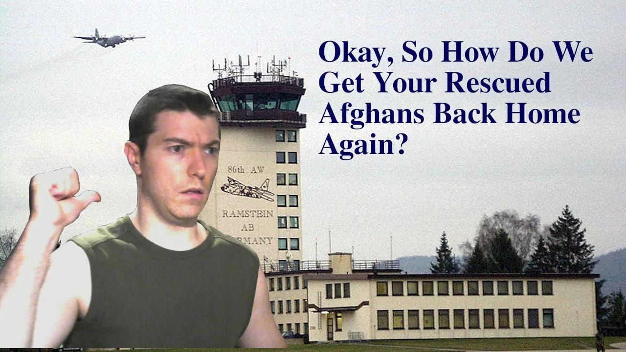 US Airbase Ramstein (Germany) Turned Into A Refugee Camp