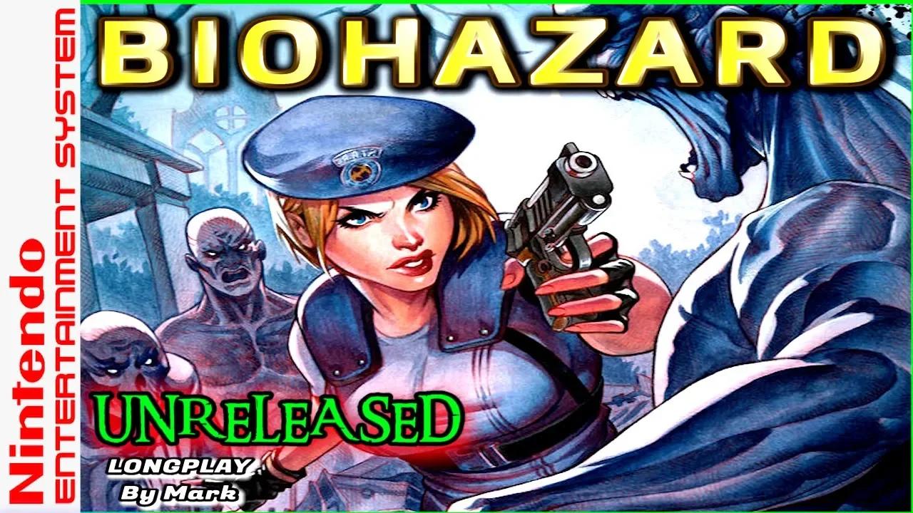 BIOHAZARD do NINTENDINHO (NES 8 BITS) Unreleased Game Mark's Longplay