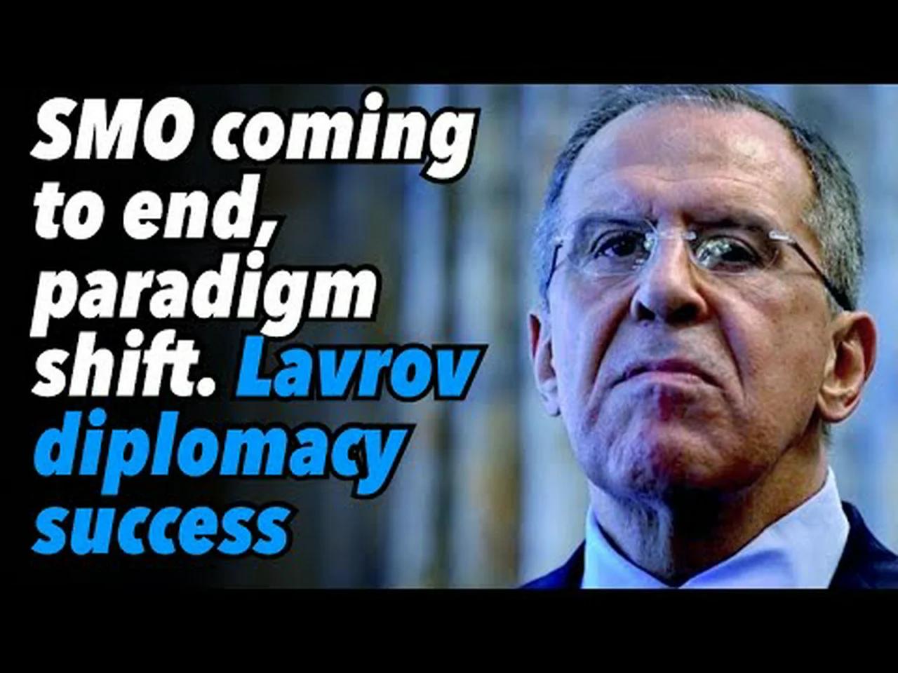 SMO coming to an end, conflict paradigm shift. Lavrov, Russian ... SMO coming to an end, conflict paradigm shift. Lavrov, Russian ...