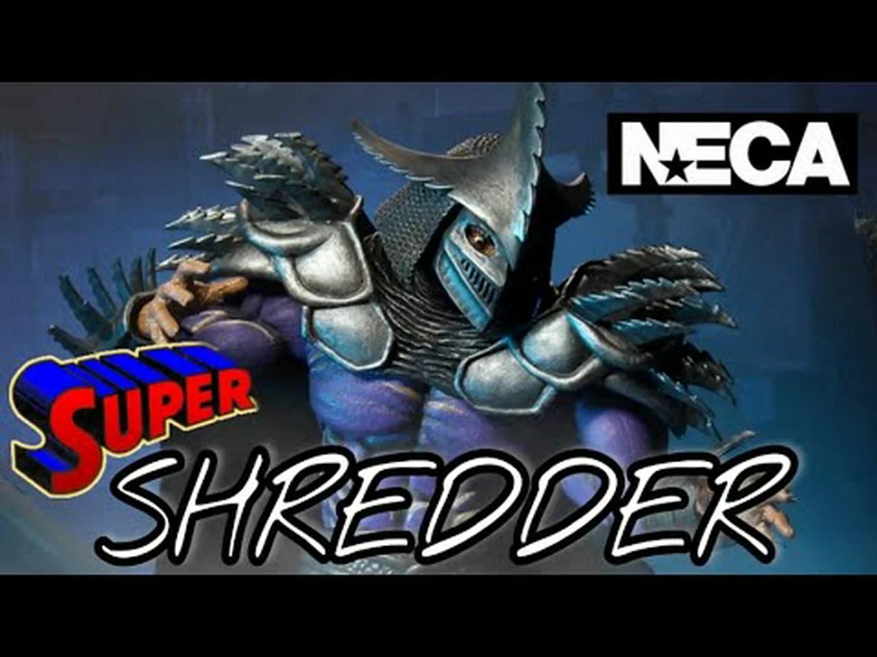 NECA Shadow Master Super Shredder Teenage Mutant Ninja Turtles2: Secret ...