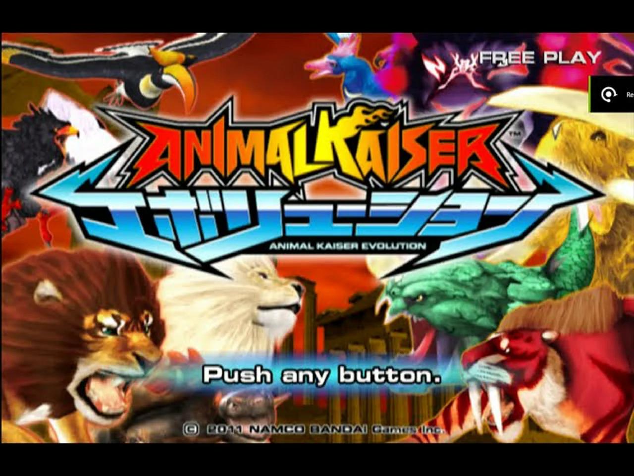 Animal Kaiser Evolution - Gameplay (Namco System 147 / 148 / 246 / 256 ...