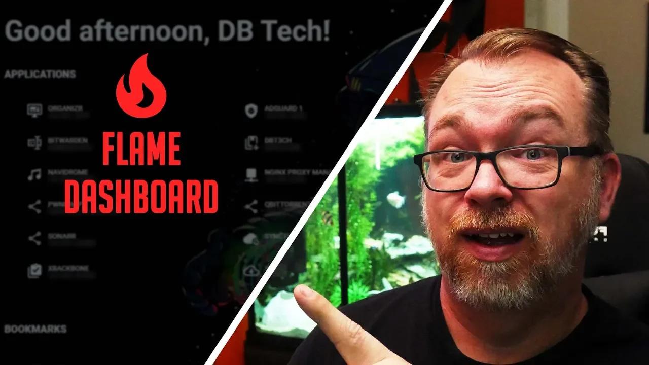 Flame Dashboard in Docker