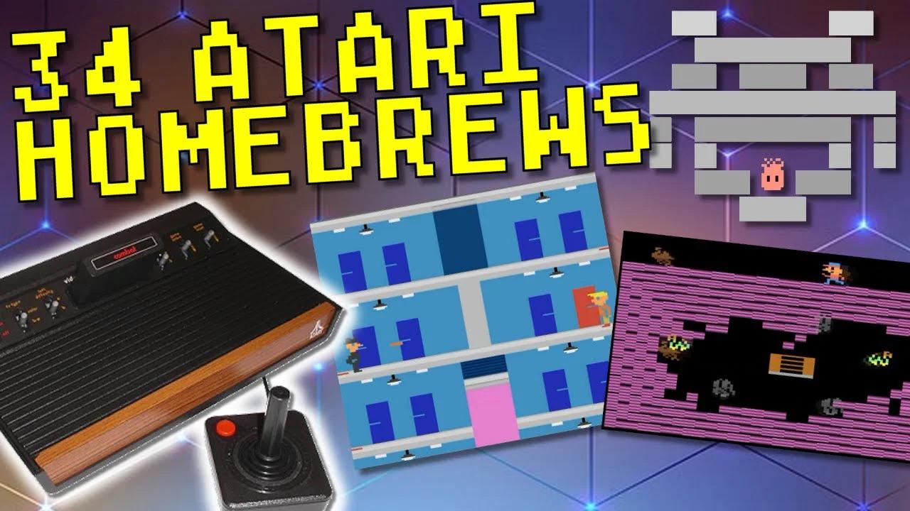 34 AWESOME Atari 2600 Homebrews!