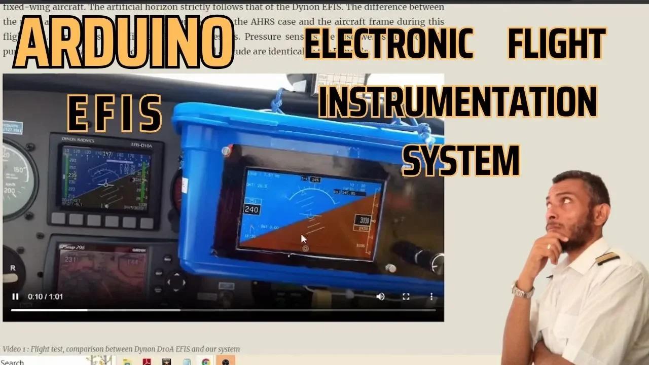 How That Guy Made His Own #Arduino Electronic Flight Instrumentation System EFIS #AeroArduino