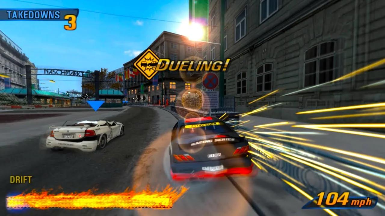 BURNOUT 3 : Takedown Road Rage - Oval Racer 1440p
