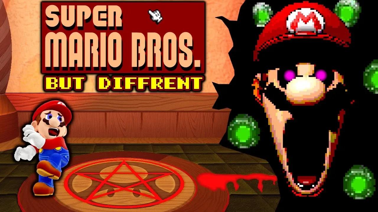 Super Mario Bros. but Diffrent, an Itchio Mario Horror Game