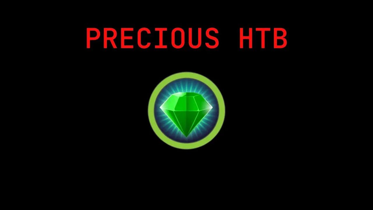 Precious HTB Walkthrough | #htb