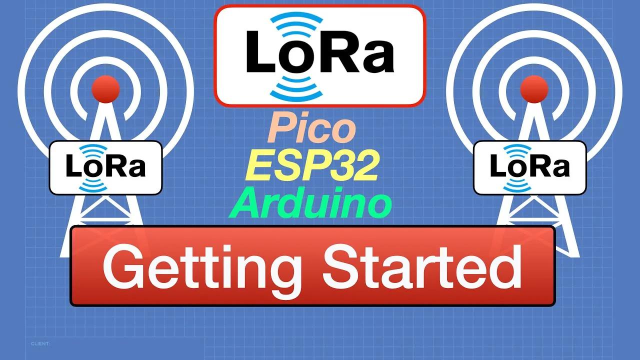Lora Long Range Radio For Iot Arduino Esp32 Rpi Pico