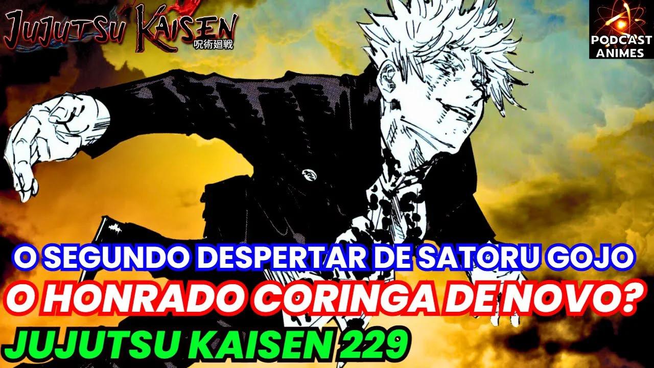 JUJUTSU KAISEN 229 - SATORU GOJO EM CHAMAS!? NOVAS CORES VEM AI ...