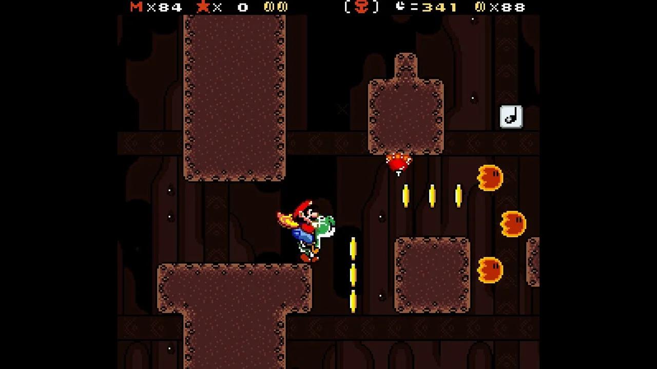 Super Mario World: Quest for Gaming - Bottomless Caves