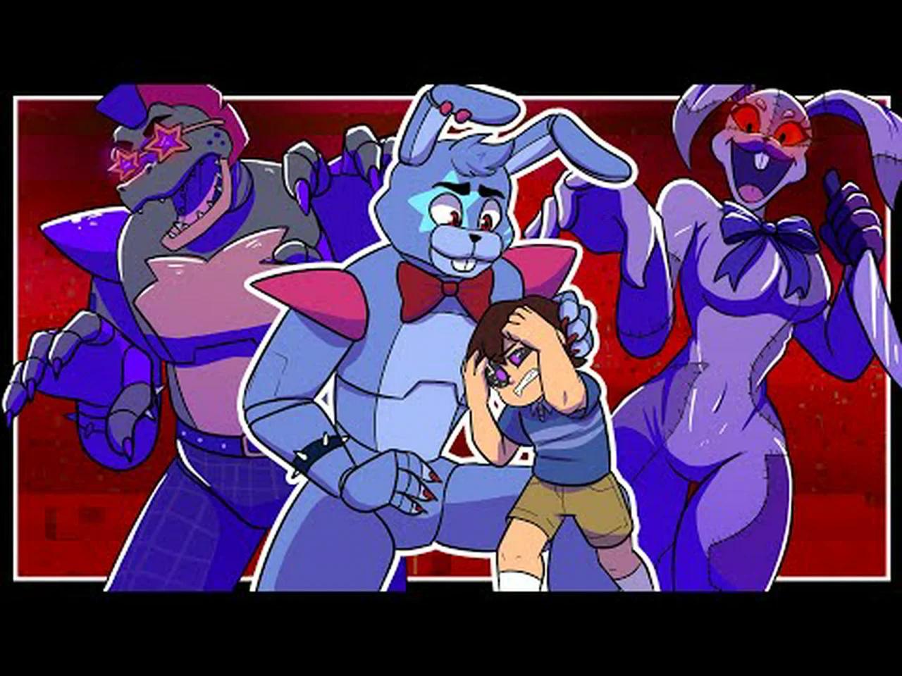 Vanny's Revenge Of Gregory & Bonnie | Gregtrap AU| FNAF security breach ...