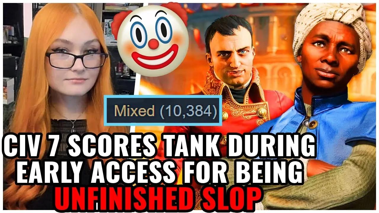 Civilization 7 WRECKED For Being Unfinished SLOP, Steam Scores TANK ...