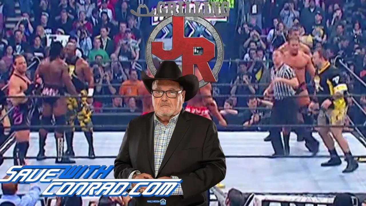 Jim Ross shoots on Booker T and Rob Van Dam vs The Dudley Boyz Garrison ...