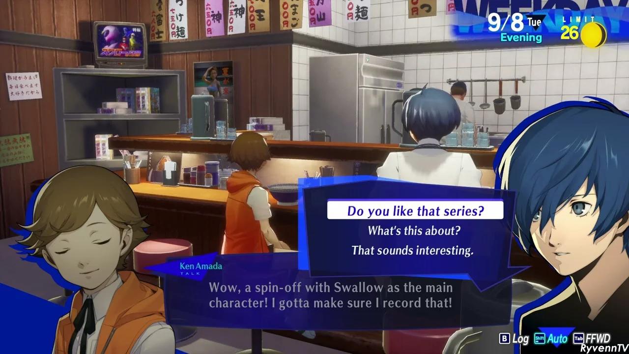 Persona 3 Reload - Checking in with Ken