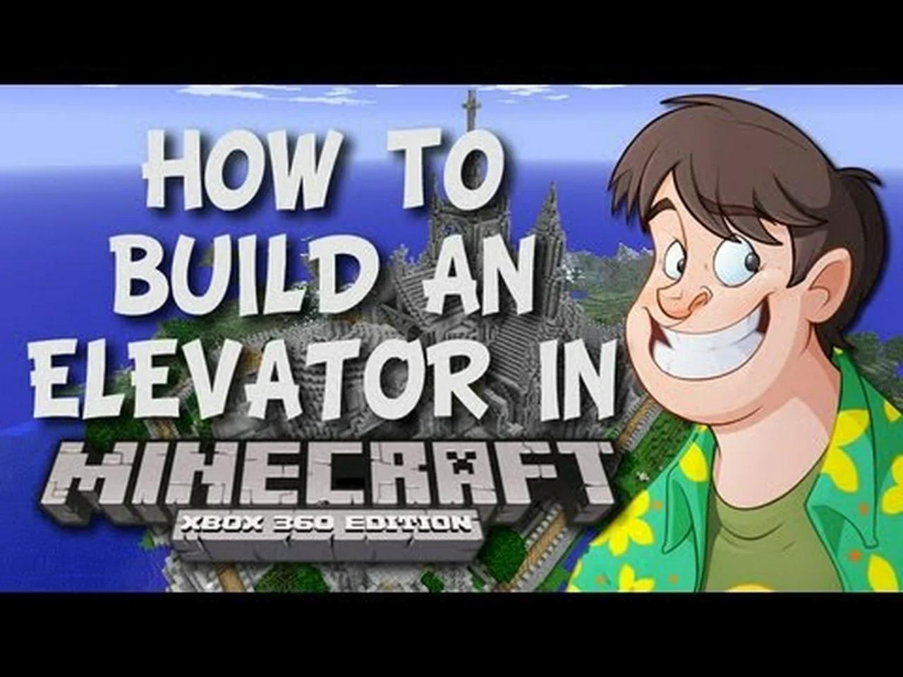 Minecraft: How to Build an Elevator / Portal (Xbox 360 Edition)