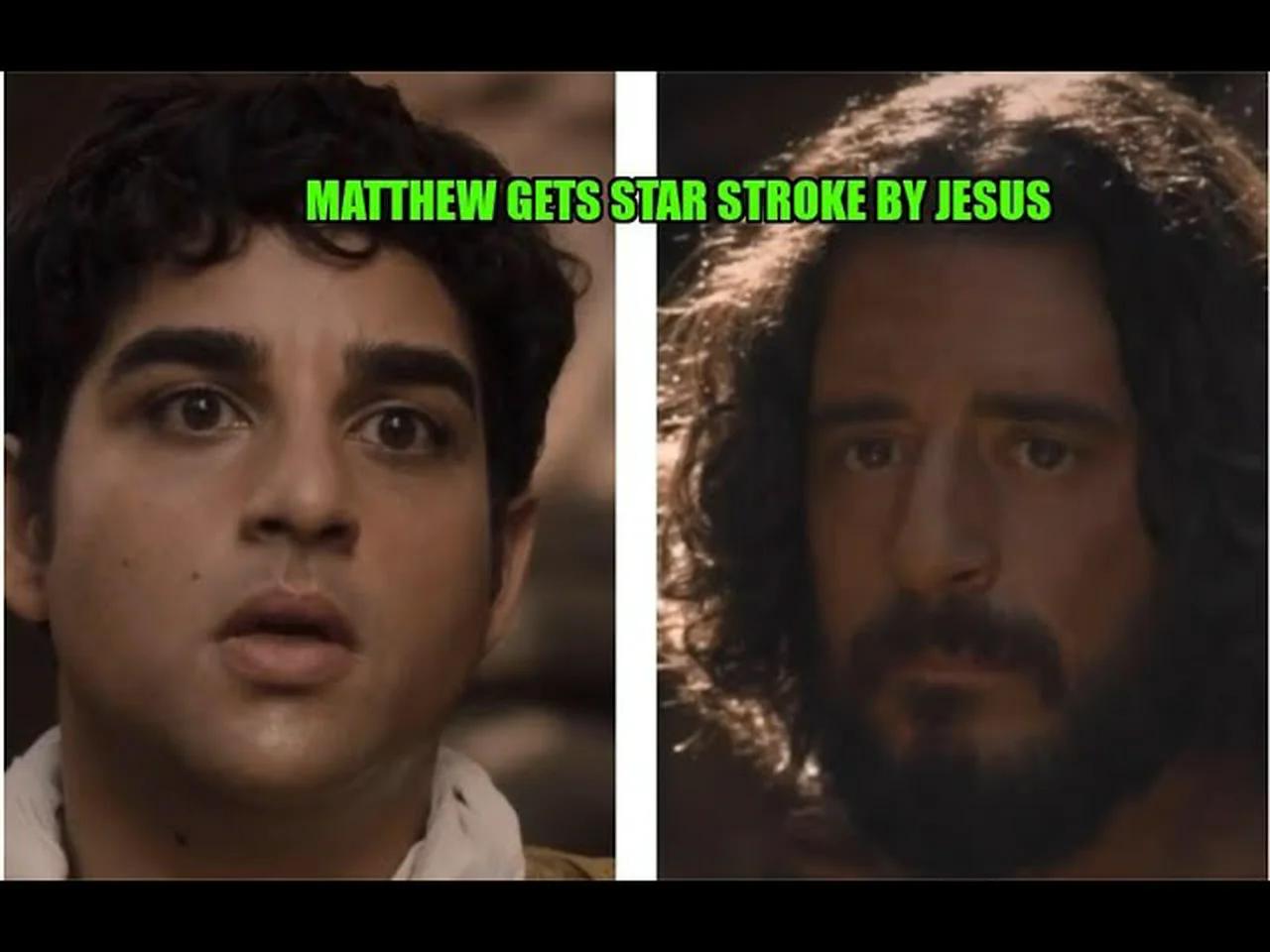 Paras Patel aka Matthew from the Chosen gets star stroke by Jesus ...