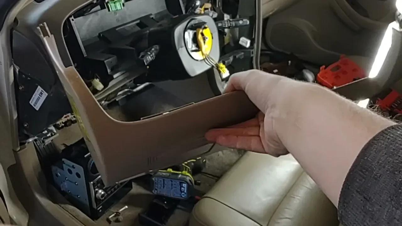 How to remove the dash on a 2000-2004 Legacy/Outback and 2003-2006 Baja.