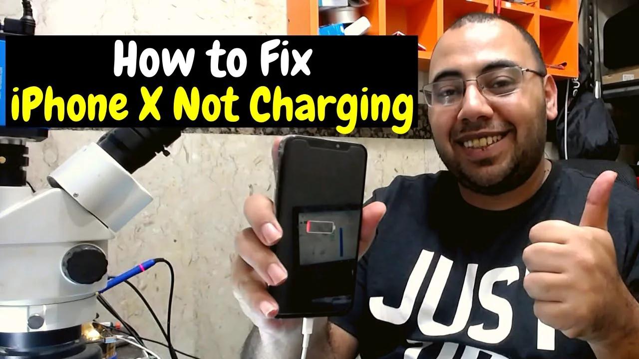 How to Fix iPhone X NOT Charging