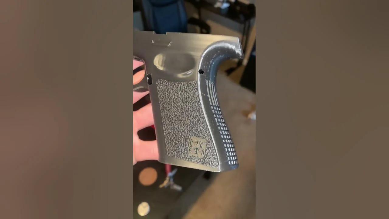 3D printed Glock 19. Would you trust it? #ghostguns #glock #PY2A #FMDA ...