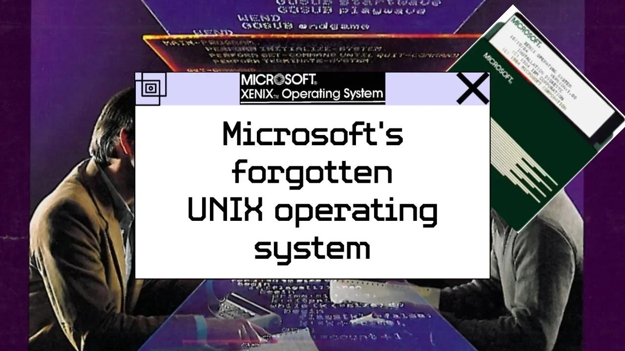 Microsoft's forgotten UNIX operating system - Whatever happened to Xenix? Microsoft's forgotten UNIX operating system - Whatever happened to Xenix?